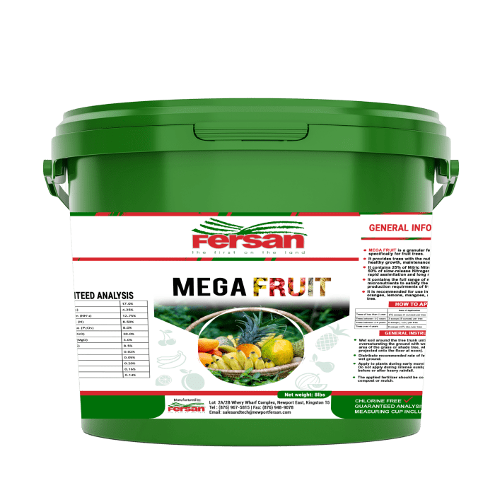 Mega Line of Fertilizers – Newport-Fersan (Jamaica) Limited